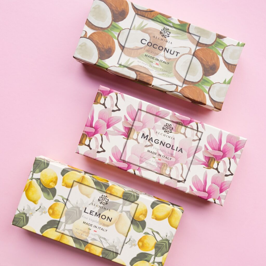 3x150G Fine Vegetable Soap CLASSICI | Alchimia